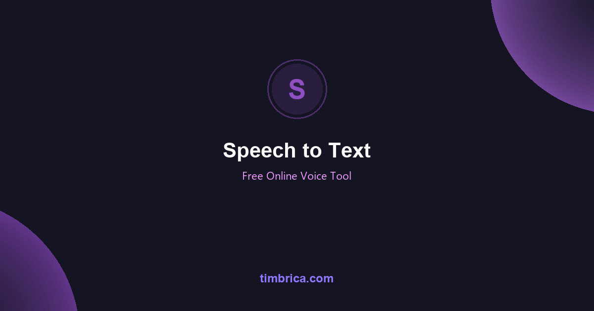 Voice Typing Online Free | Tembrica