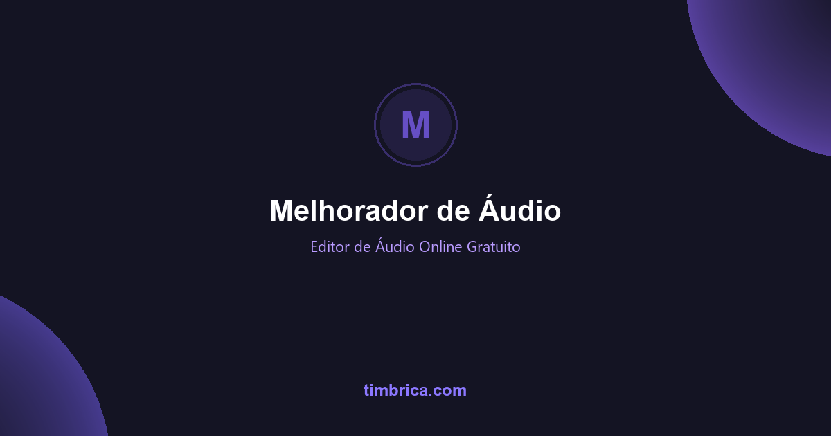 Melhorar Qualidade de Áudio Online Grátis | Tembrica